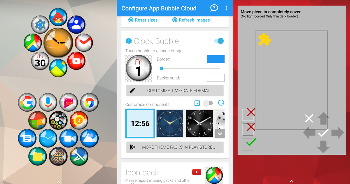 v9.77beta: big widgets update! – Bubble Cloud Widgets + WearOS Tile ...